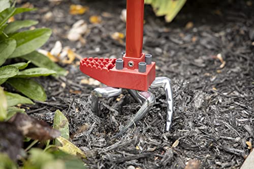 GARDEN WEASEL 91334 Claw Pro - to Cultivate, Loosen, Aerate, Weed, No Bending - Great for Heavy Soil, Weather and Rust Resistant