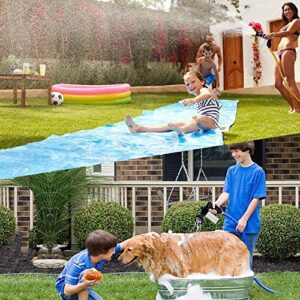 YeYouc Garden Hose Nozzle, High Pressure Hose Sprayer Nozzle 8 Way Spray Pattern Foam Blaster for for Watering Plants, Lawn, Patio, Car Wash, Cleaning, Showering Pet