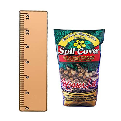 Mosser Lee ML1121 River Rock Soil Cover, 5 lb.