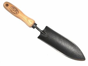 dewit forged transplant trowel with short handle