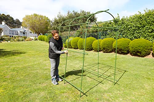 Trellis for Climbing Plants Outdoor | Cucumber Trellis | Pea Trellis by KOGEN (Tunnel Trellis for Climbing Plants Outdoor)