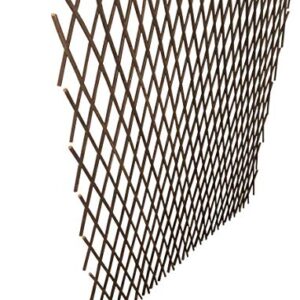 Sumery Nature Willow Trellis Expandable Plant Support Plant Climbing Lattices Trellis Willow Expandable Trellis Fence for Climbing Plants Support 36x92 Inch,Double Panel (1, Willow Wicker Fence)