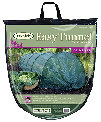 Tierra Garden 50-5020 Haxnicks Easy Shade Net Tunnel Garden Cloche, Giant