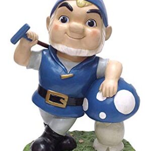 DIG Gnomeo and Tybalt Garden Statue, 10.3 by 10.75-Inch, Stone