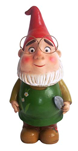 DIG Gnomeo and Tybalt Garden Statue, 10.3 by 10.75-Inch, Stone