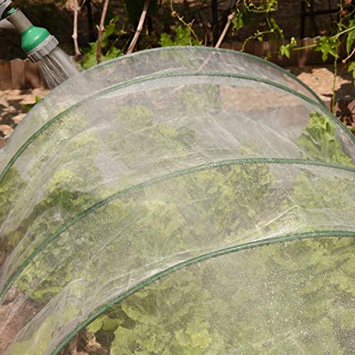 6.5x15Ft Mosquito Bug Insect Bird Fine Mesh Net Barrier Hunting Blind Garden Screen Netting for Protect Your Plant Fruits Flower