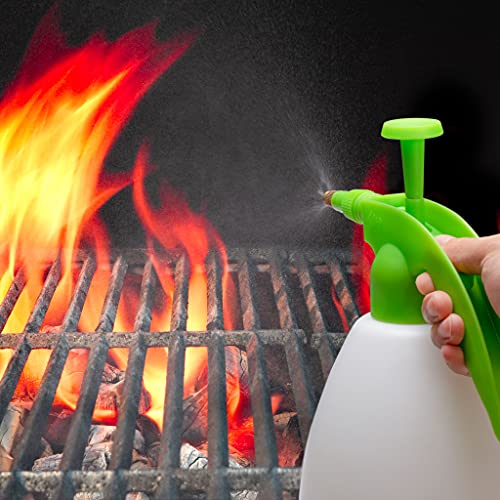 Nicely Neat Water Mister and Multi-Purpose Spray Bottle for Plants, Gardens, Kitchen and Home - Mr. Mister - 1.5 Liters Handheld Sprayer with Adjustable Pressure Nozzle (Green)