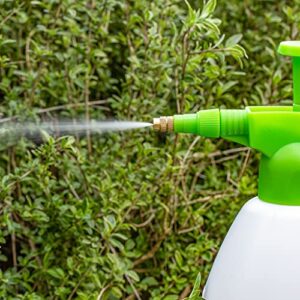 Nicely Neat Water Mister and Multi-Purpose Spray Bottle for Plants, Gardens, Kitchen and Home - Mr. Mister - 1.5 Liters Handheld Sprayer with Adjustable Pressure Nozzle (Green)