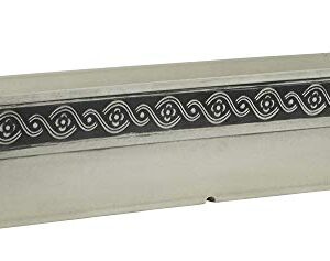 Classic Home and Garden 9418D-060 18" Corinthian Trough planter, Cast Concrete