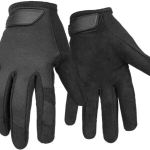 Cierto Touch Screen Work Gloves for Men and Women | Breathable and Anti-skid Working Gloves Garden Gloves for Warehouse Construction Gardening