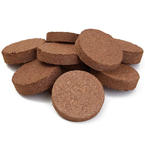 Coco Coir Pellets, Soil Disks (70 mm, 30 Pack)