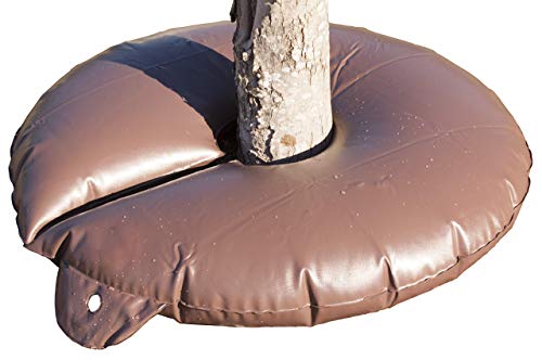 Garden Armor New Easy Fill Cap 15 Gallon Slow-Release Tree Watering Ring - Slow Release Watering Ring - Tree Irrigation - Plant Irrigation - Garden Irrigation - Watering Donut