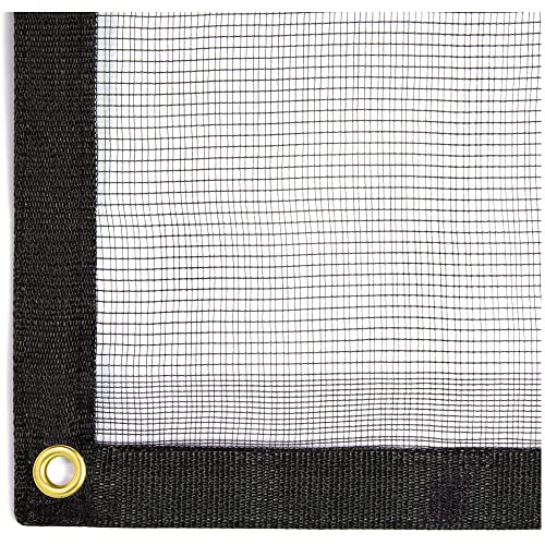 WindscreenSupplyCo Protection Cover (10 Ft. x 10 Ft.) Garden Netting for Birds and Hail with Grommets