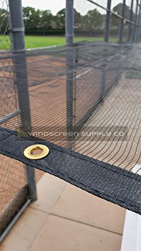 WindscreenSupplyCo Protection Cover (10 Ft. x 10 Ft.) Garden Netting for Birds and Hail with Grommets