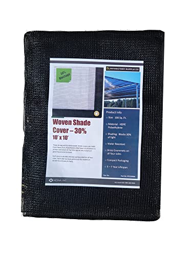 WindscreenSupplyCo Protection Cover (10 Ft. x 10 Ft.) Garden Netting for Birds and Hail with Grommets