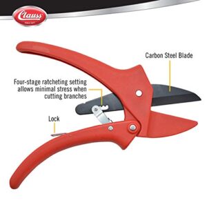 Clauss 7-Inch Ratchet-Action Pruner 20083