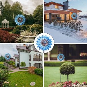 Wind Spinners for Yard and Garden-Wind Sculptures & Spinners-Wind Spinners Outdoor Metal Large for Park, Yard, Driveway, Sidewalk Light