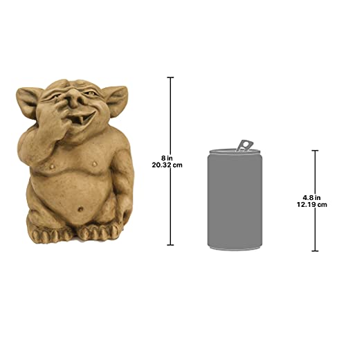 Design Toscano OS68499 The Picc-a-Dilly Nose Gargoyle Statue SIze: Medium,gothic stone