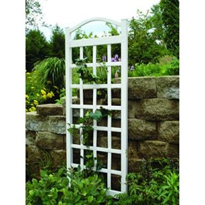 dura-trel 11172 cambridge trellis, white