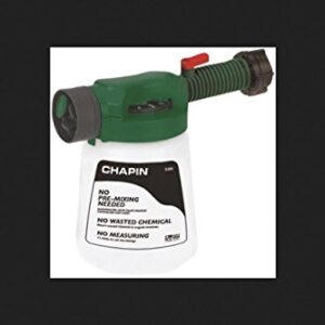 RE Chapin MFG Works G499 Adjustable Rate Dial Hose End Sprayer, 32 OZ, Green