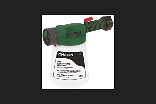 RE Chapin MFG Works G499 Adjustable Rate Dial Hose End Sprayer, 32 OZ, Green