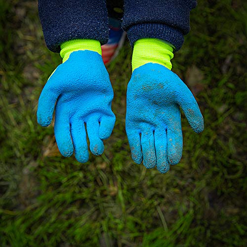 PROMEDIX P 2 Pairs Kids Gardening Gloves for Yard Work Children Garden Gloves for Age 2-4