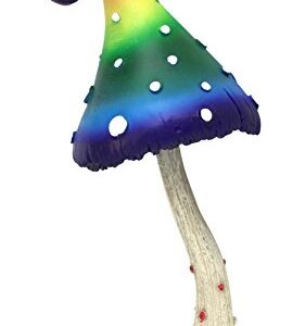 Magical Miniature Garden 7" Mushroom Collection (3 Pack) - 3 Fairy Garden Beautiful Miniature Mushrooms Included. A Gnome - Fairy Garden Accessory