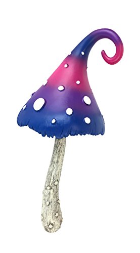 Magical Miniature Garden 7" Mushroom Collection (3 Pack) - 3 Fairy Garden Beautiful Miniature Mushrooms Included. A Gnome - Fairy Garden Accessory