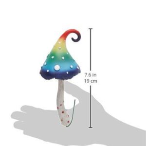 Magical Miniature Garden 7" Mushroom Collection (3 Pack) - 3 Fairy Garden Beautiful Miniature Mushrooms Included. A Gnome - Fairy Garden Accessory