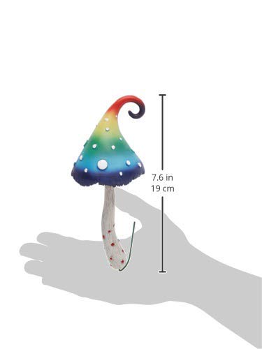 Magical Miniature Garden 7" Mushroom Collection (3 Pack) - 3 Fairy Garden Beautiful Miniature Mushrooms Included. A Gnome - Fairy Garden Accessory