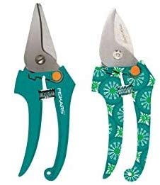 Fiskars Steel Anvil and Bypass Pruner Set