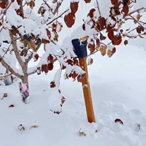 Kalinar Tree Crutch - DIY Tree Support Device - Save Fruit Tree Branches from Breaking Under Heavy Fruit, fits on Standard 2x2 Lumber, T-bar, Bamboo Garden Stakes, Broom Pole, and More (1-Pack)