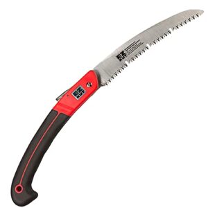 ez kut wow folding saw 10 inch – foldable hand saw for trees and wood cutting folding camping saw small – folding pruning saw for tree trimming pruning knife folding bone saw hunting pocket saw steel