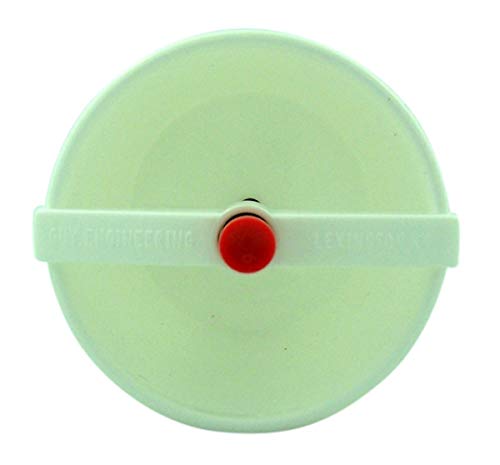 White Plastic Push Button Communion Cup Filler Church Supplies, Fills Up to 25 Cups