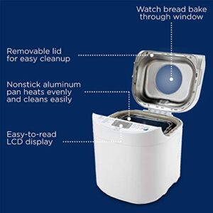 Oster Expressbake Breadmaker, 2-lb. Loaf Capacity, 2 lb, White/Ivory