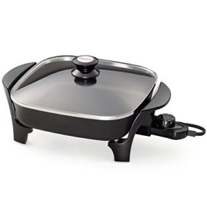 presto 06626 11 inch electric skillet w/glass lid