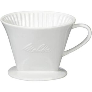 Melitta Porcelain #2 Cone Brewer, White