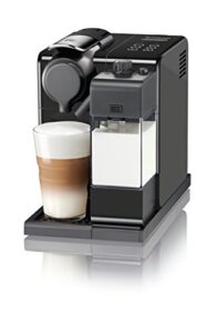 nespresso lattissima touch espresso machine with milk frother by de’longhi, washed black