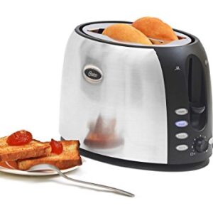 Oster 2 Slice Toaster, Brushed Stainless Steel (TSSTJC5BBK)