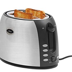 Oster 2 Slice Toaster, Brushed Stainless Steel (TSSTJC5BBK)