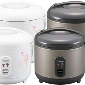 Zojirushi NS-RPC10FJ Rice Cooker and Warmer, 5.5-Cup (Uncooked), Tulip