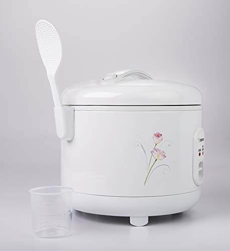 Zojirushi NS-RPC10FJ Rice Cooker and Warmer, 5.5-Cup (Uncooked), Tulip