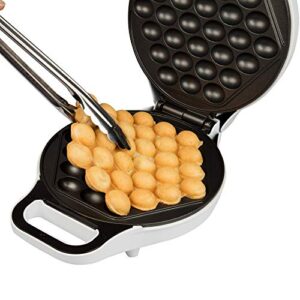 MasterChef Bubble Waffle Maker- Electric Non stick Hong Kong Egg Waffler Iron Griddle w FREE Recipe Guide- Ready in under 5 Minutes