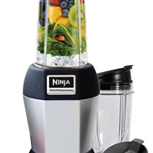 Nutri Ninja Pro Personal Blender with 900 Watt Base and Vitamin and Nutrient Extraction for Shakes and Smoothies with 18 and 24-Ounce Cups (BL450)