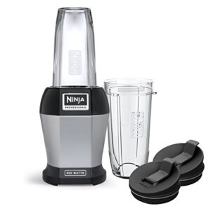 Nutri Ninja Pro Personal Blender with 900 Watt Base and Vitamin and Nutrient Extraction for Shakes and Smoothies with 18 and 24-Ounce Cups (BL450)