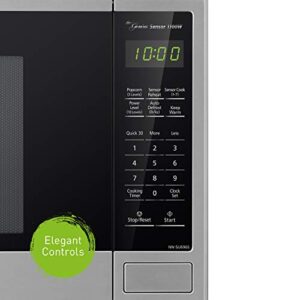 Panasonic NN-SU696S Microwave Oven, 1.3 Cft, Stainless Steel/Silver