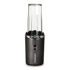 cuisinart rpb-100 evolutionx cordless rechargeable compact blender, gray/black, 16 oz