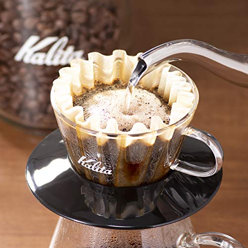 Kalita Wave Dripper 155 series glass [1-2 person] # 05045 (japan import) by Kalita (Carita)