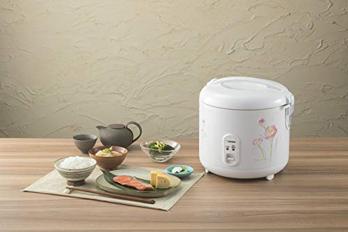 Zojirushi NS-RPC18FJ Rice Cooker and Warmer, 10-Cup (Uncooked), Tulip