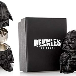 Star Wars Grinder, Darth Vader Spice Grinder, Perfect Size 2" 3-Pieces With Gift Box